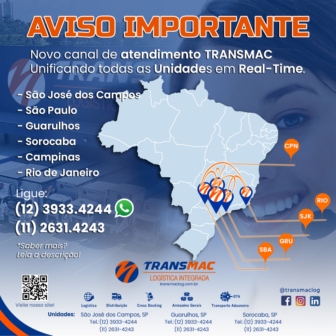 Novo canal de atendimento TransMac - Transmac